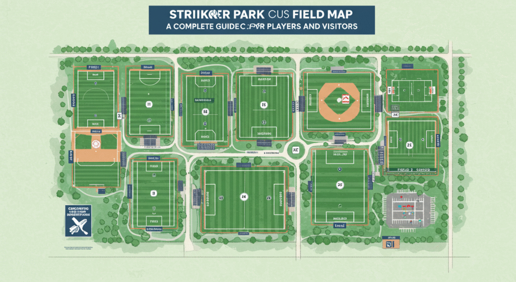 Striker Park Field Map: A Complete Guide for Players and Visitors ...